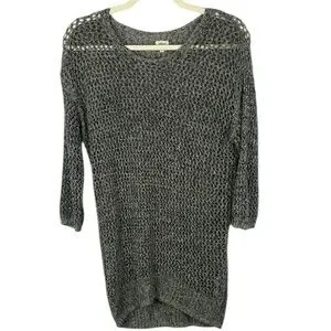 Wilfred | Sweaters | Aritzia Wilfred Linen Blend Peppered Gray 34 ...